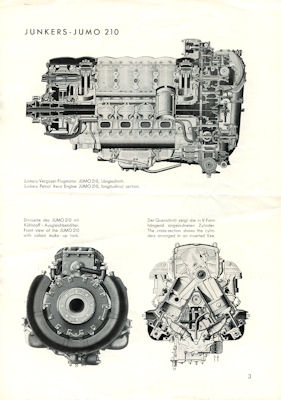 Junkers Jumo 210 Test 1938 Nr. Junkers380 - oldthing: Luftfahrt – Flugzeuge