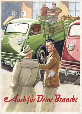 Goliath GV 800 Prospekt ca. 1953 Nr. Goli5320 - oldthing: PKW ...