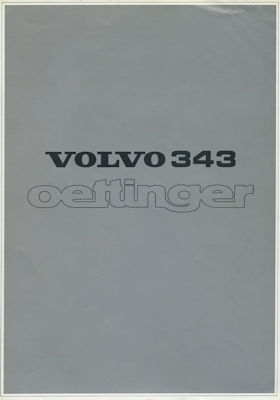 Volvo 343 Oettinger.. | Bücher & Zeitschriften günstig