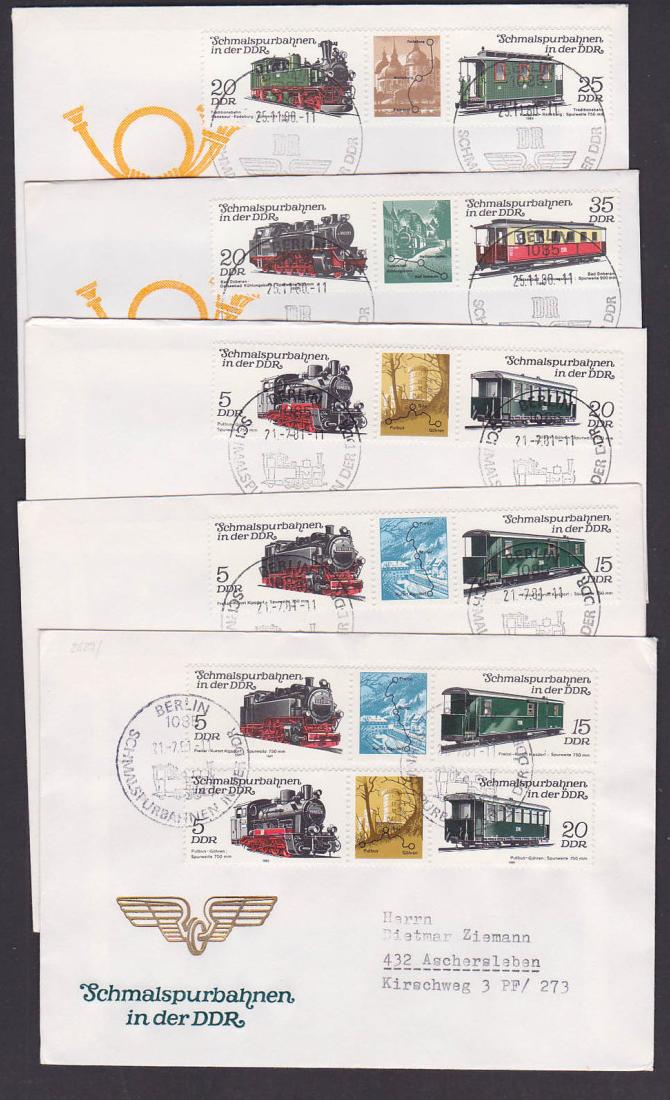 chemin de fer railroad Eisenbahn Schmalspurbahnen in der DDR Zdr ...