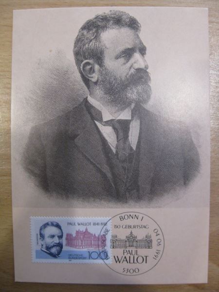Maximumkarte Paul Wallot Nr. OID: 14216136 - oldthing: BRD Maximumkarten