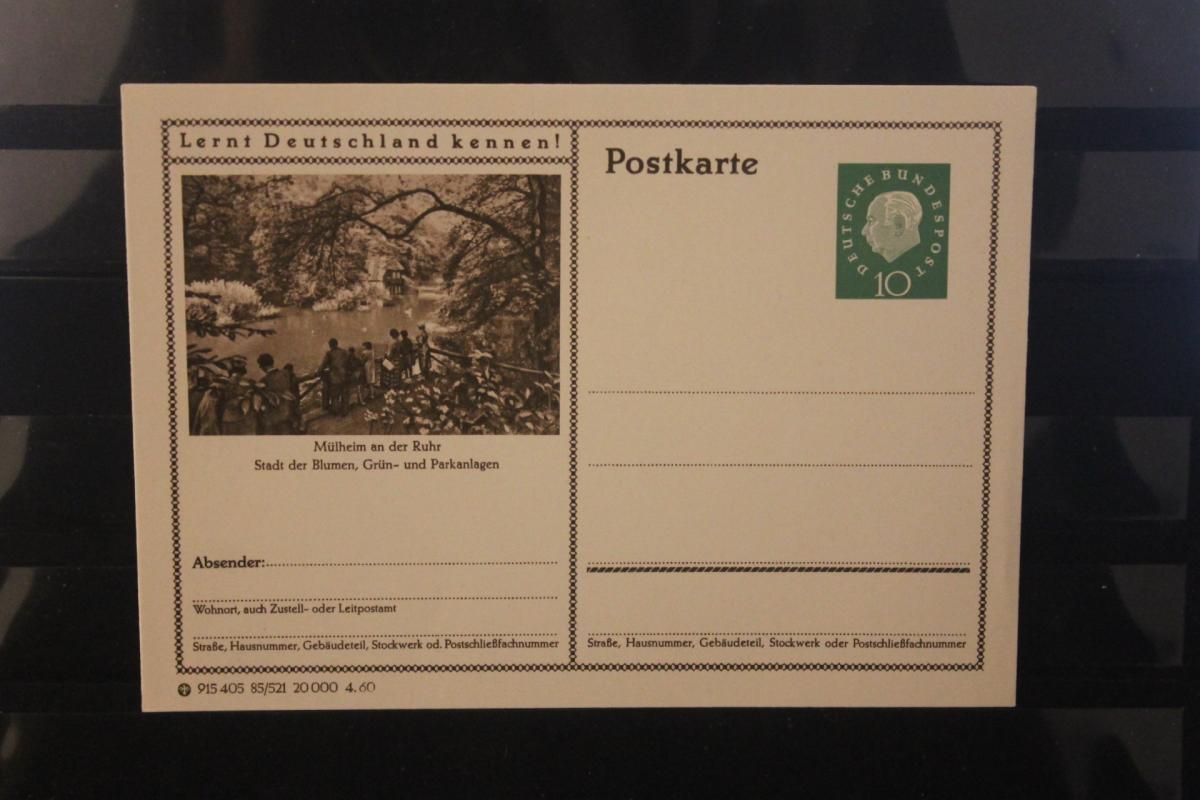 [Werbepostkarte] Bildpostkarte P 42 der Bundespost 1960: Mülheim. Nr ...