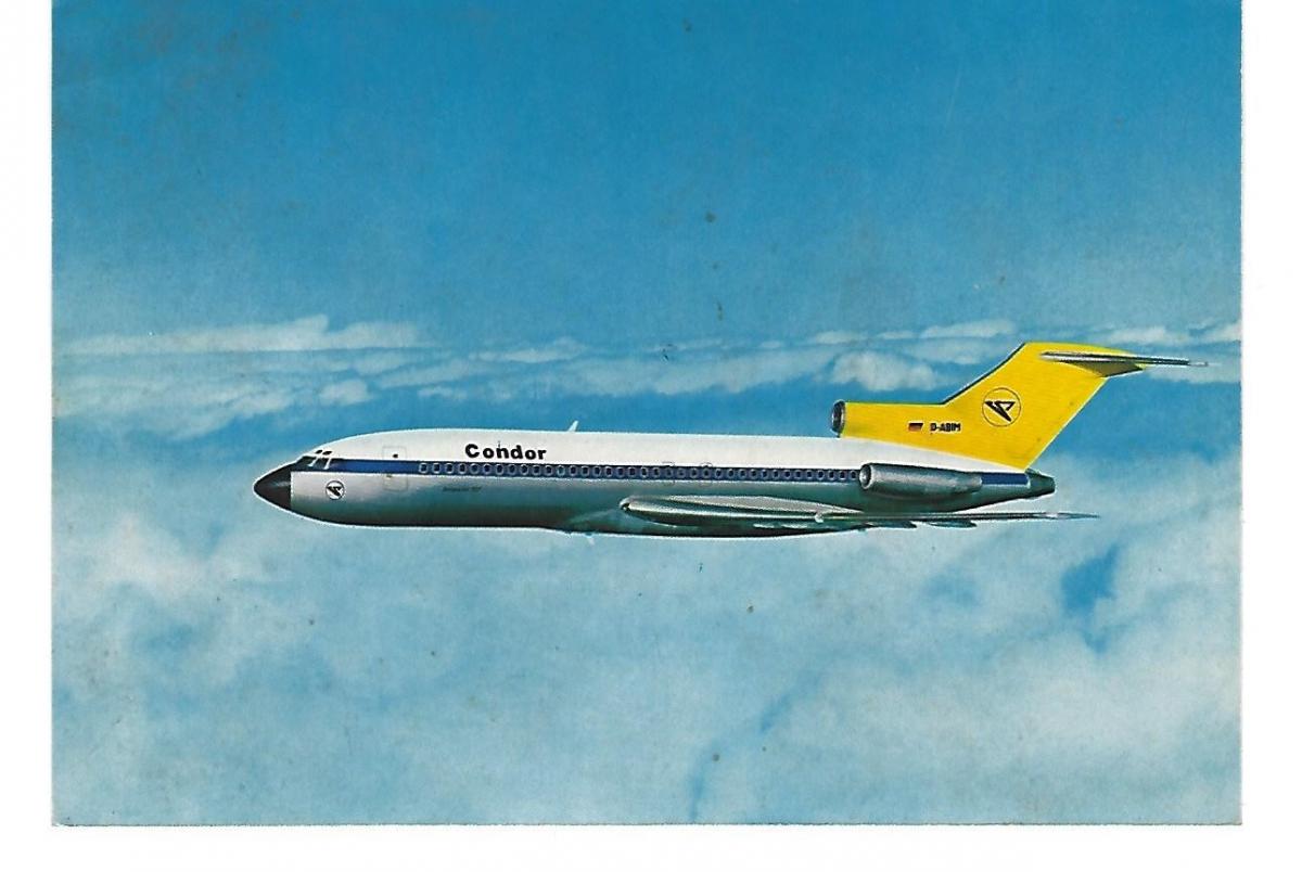 [Werbepostkarte] CONDOR Boeing 727-300. Nr. 20 - oldthing ...