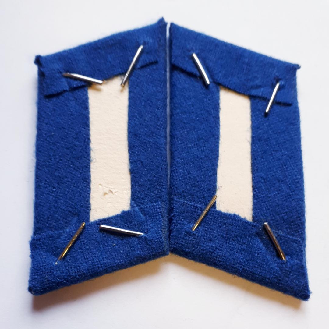 DDR MdI Transportpolizei TraPo Kragenspiegel Wachtmeisterdienstgrade Nr. 0090055652-Wachtmeister ...