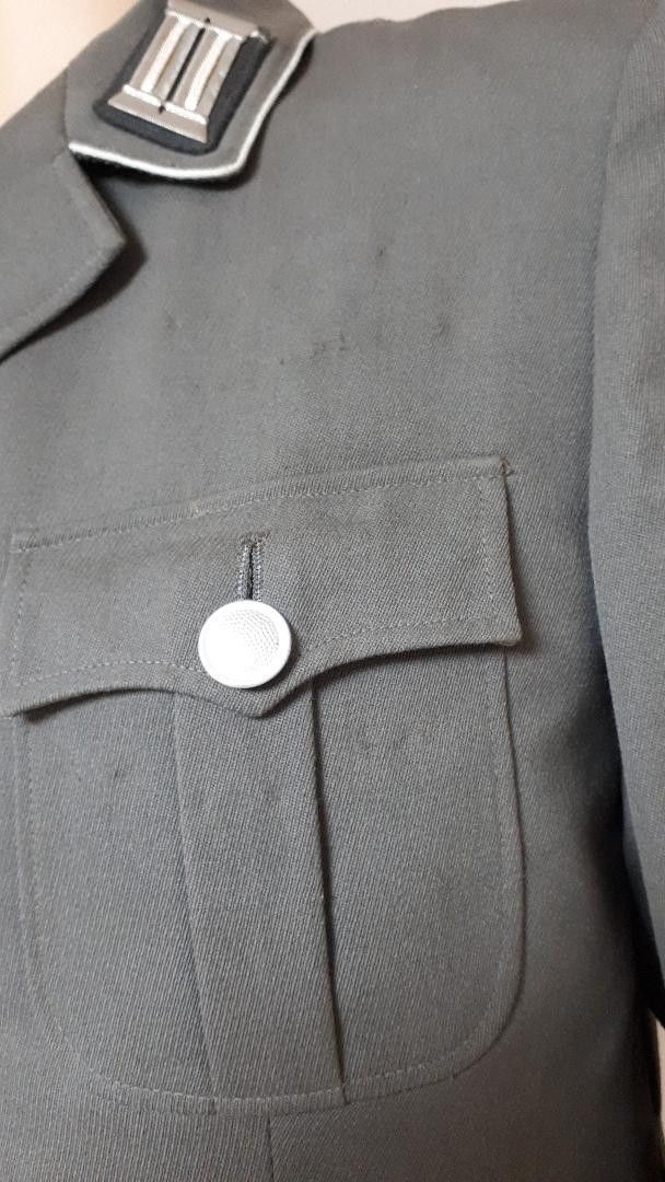 DDR NVA Uniformjacke Heer Offiziersschüler Nr. 0090505226 - oldthing: DDR