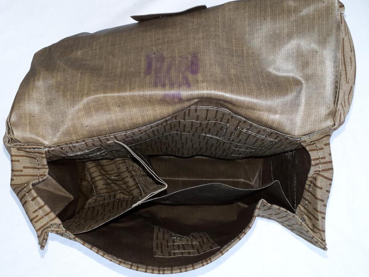 Original DDR NVA Gasmaskentasche UTV letzte Ausführung strichtarn Nr ...