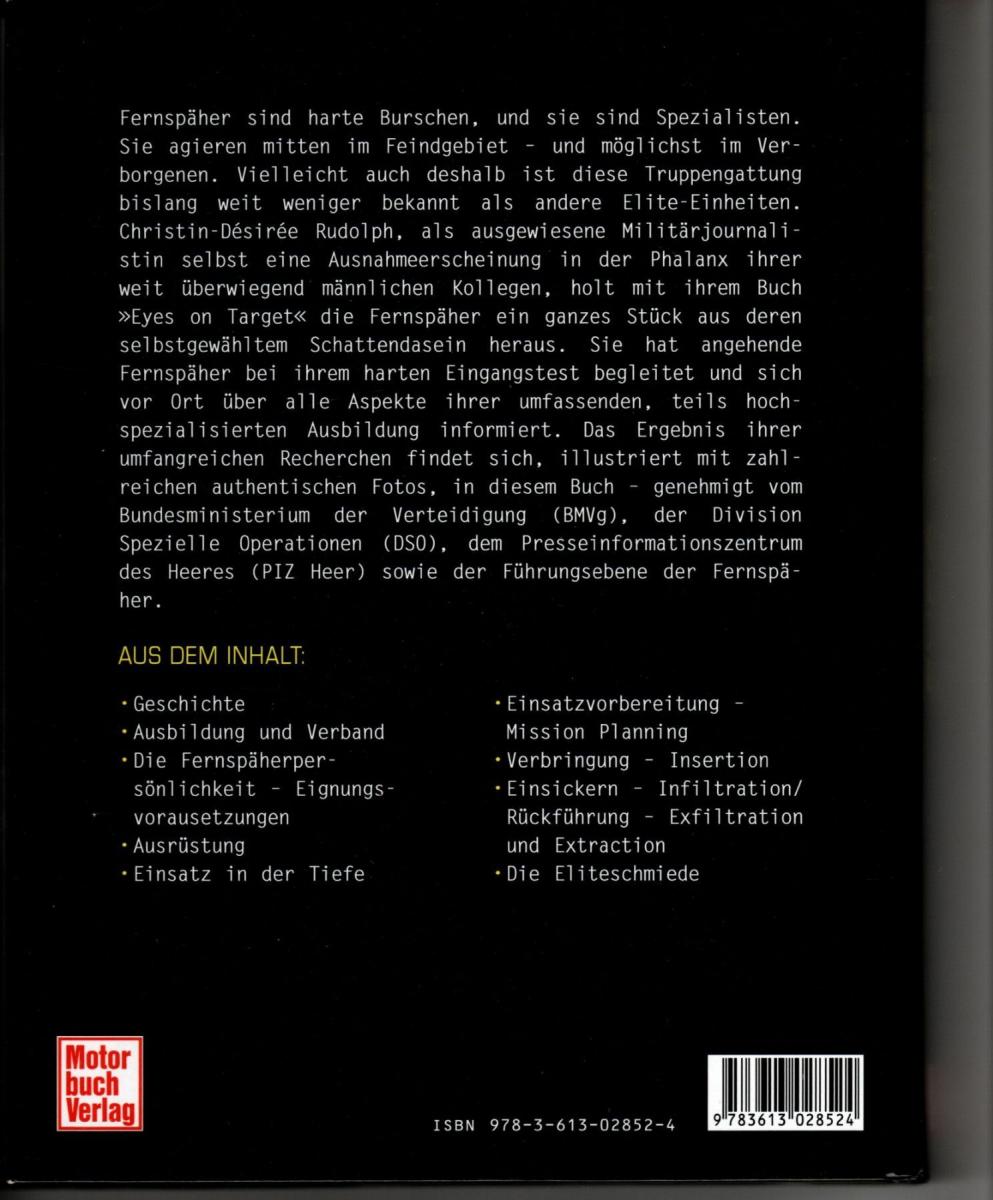 Christin-Desiree Rudolph: Eyes on Target Die Fernspäher der Bundeswehr ...