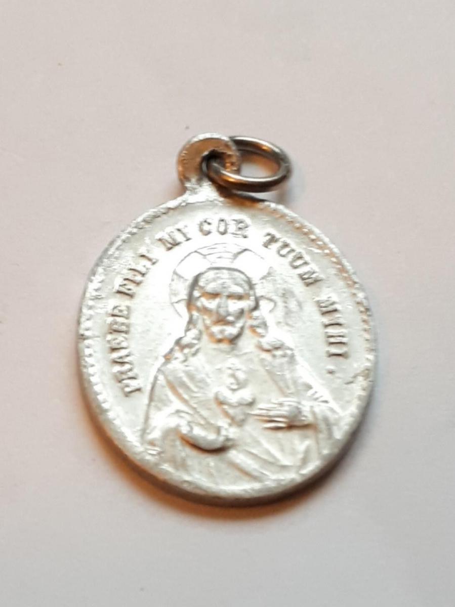 Medaille Anhänger Regina sacri scapu - laris ora pro nobis Nr ...