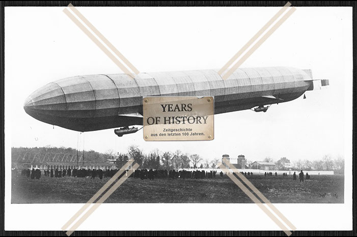 Foto Zeppelin LZ 13 Hansa Verkehrsluftschiff der Deutschen ...
