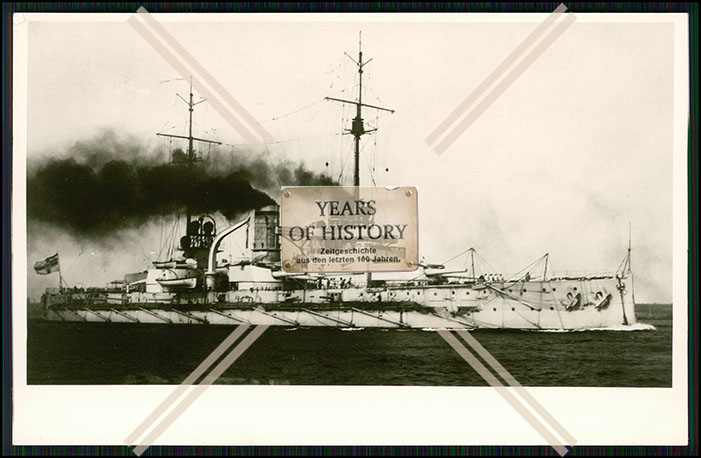 Foto SMS Rheinland Großlinienschiff Schlachtschiff Kaiserliche Marine ...