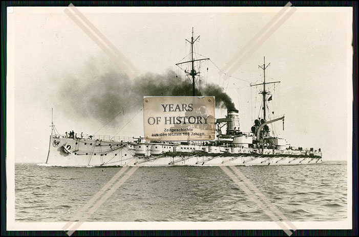 Foto SMS Rheinland Großlinienschiff Schlachtschiff Kaiserliche Marine ...