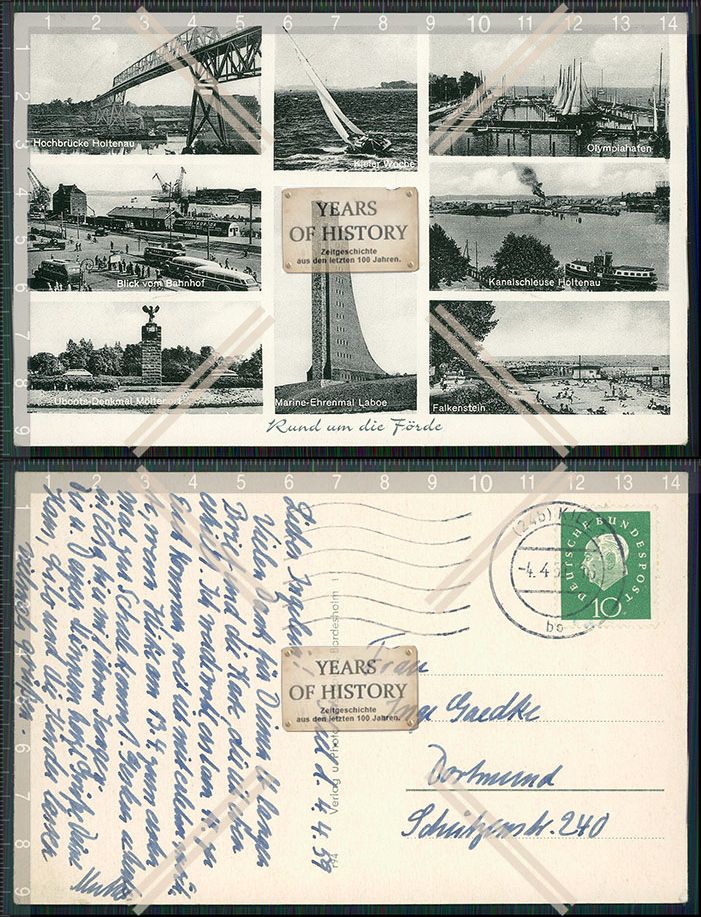 AK Rund um die Förde Kiel - Bilder.. | Ansichtskarten günstig
