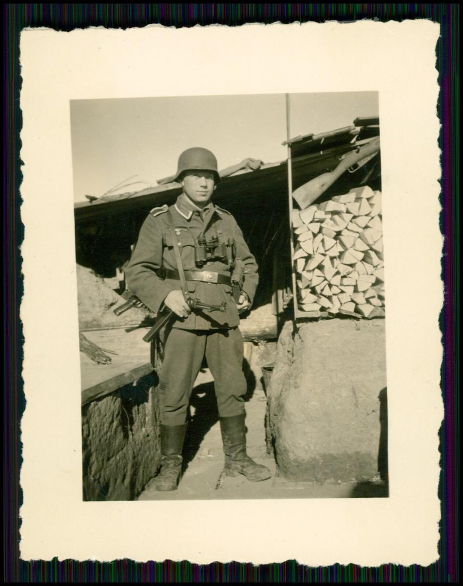 Foto Soldat Wehrmacht mit MP.. | Fotografie günstig