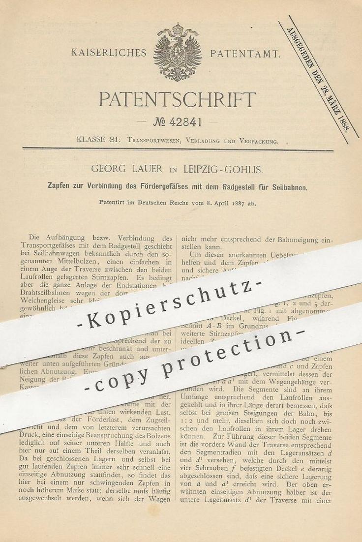 original Patent Georg Lauer.. | Sammeln & Seltenes günstig