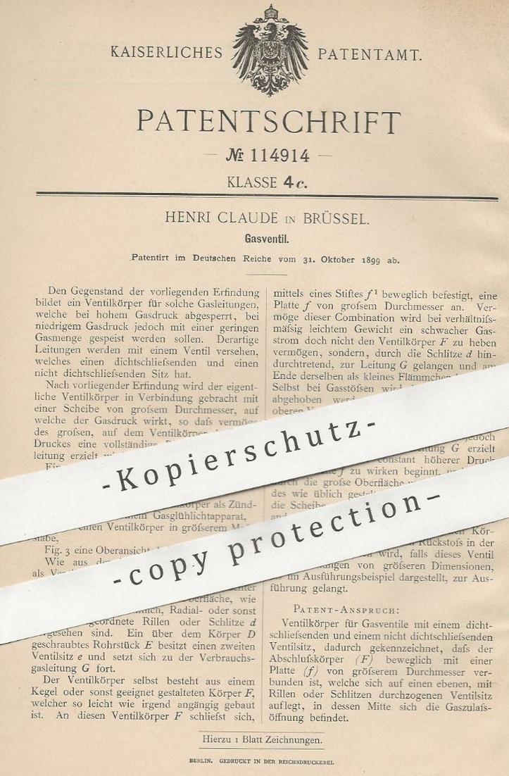 original Patent Henri Claude.. | Sammeln & Seltenes günstig