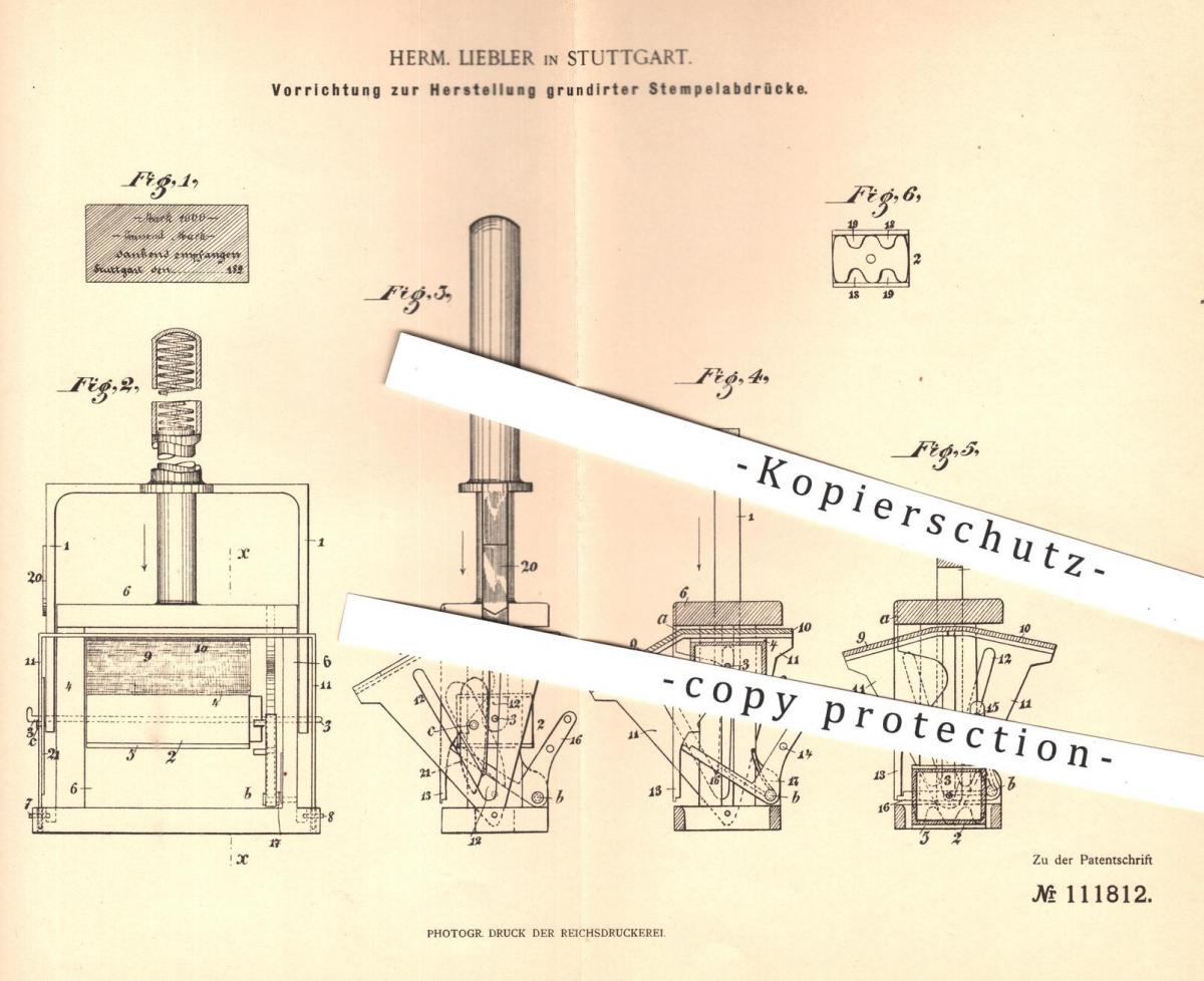 original Patent Herm. Liebler.. | Sammeln & Seltenes günstig