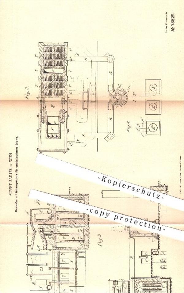 original Patent A. Sailler.. | Sammeln & Seltenes günstig