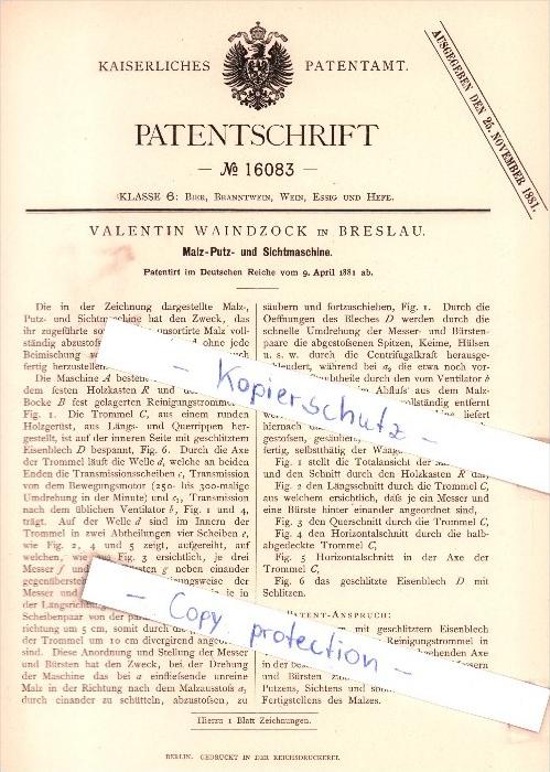 Original Patent Valentin.. | Sammeln & Seltenes günstig