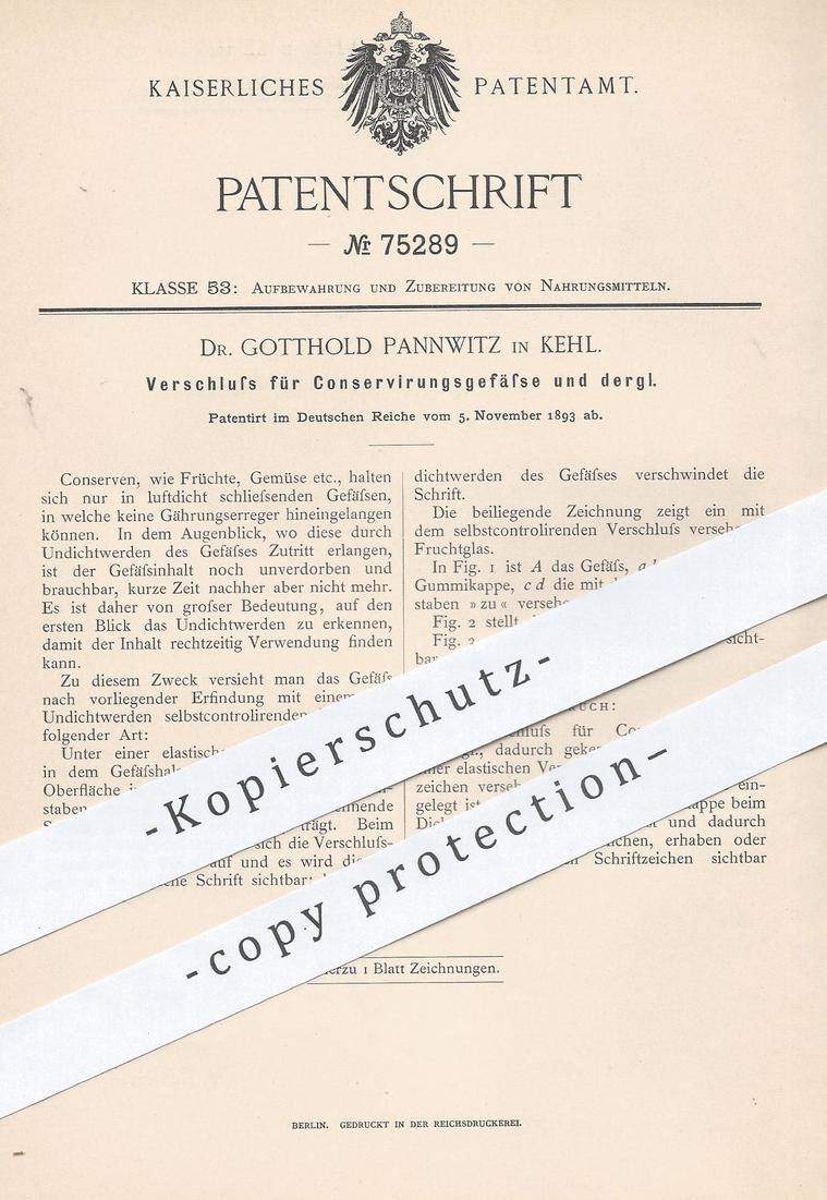 original Patent Dr. Gotthold.. | Sammeln & Seltenes günstig