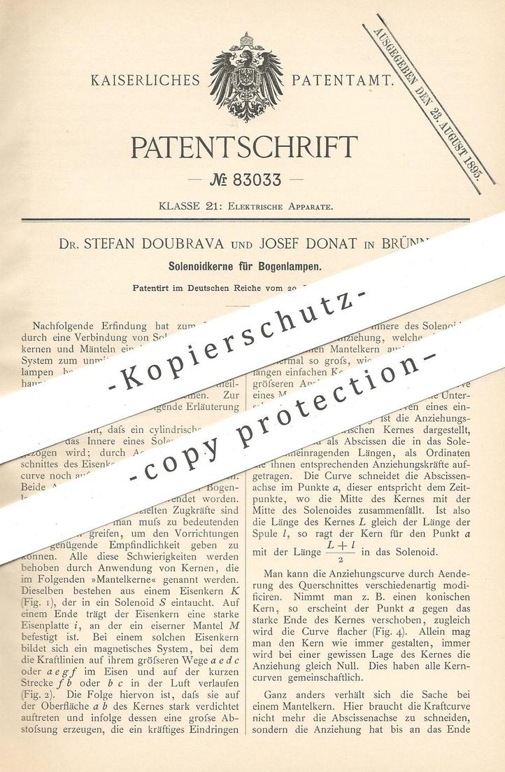 original Patent - Dr. Stefan Doubrava , Josef... | oldhting.de
