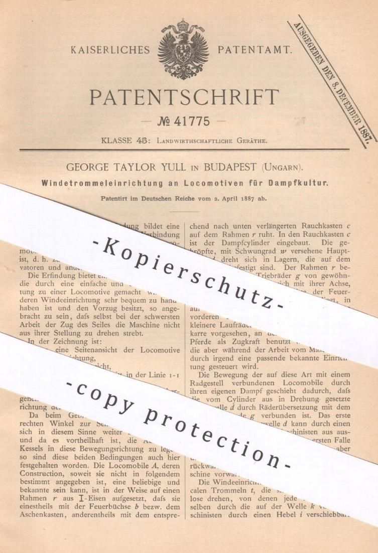 original Patent George Taylor.. | Sammeln & Seltenes günstig