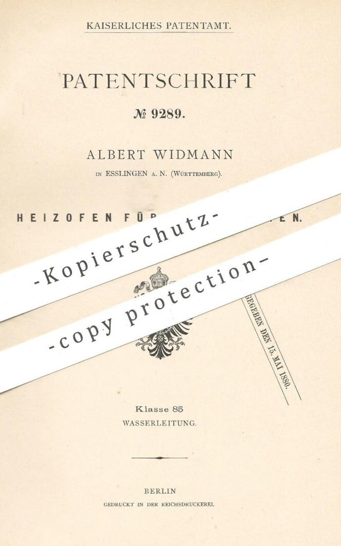 original Patent Albert Widmann.. | Sammeln & Seltenes günstig