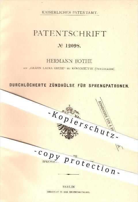 original Patent H. Bothe auf.. | Sammeln & Seltenes günstig