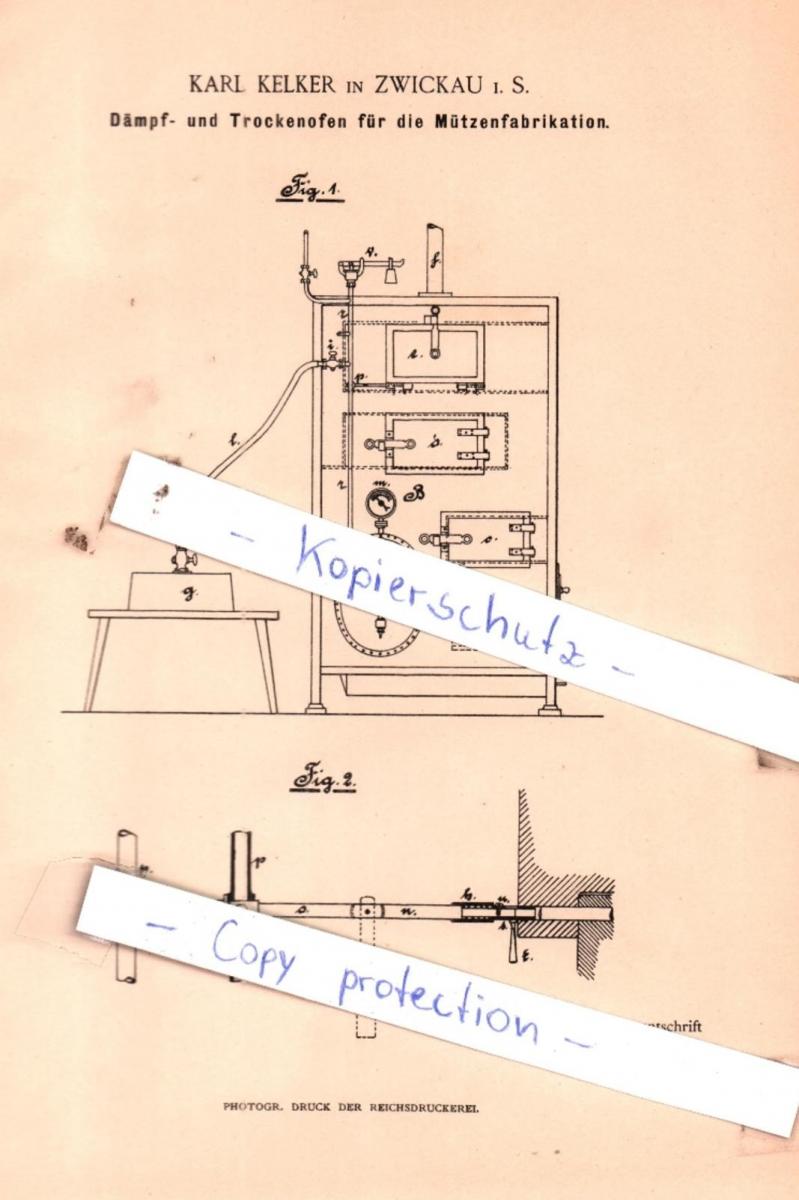 original Patent Karl Kelker in.. | Sammeln & Seltenes günstig