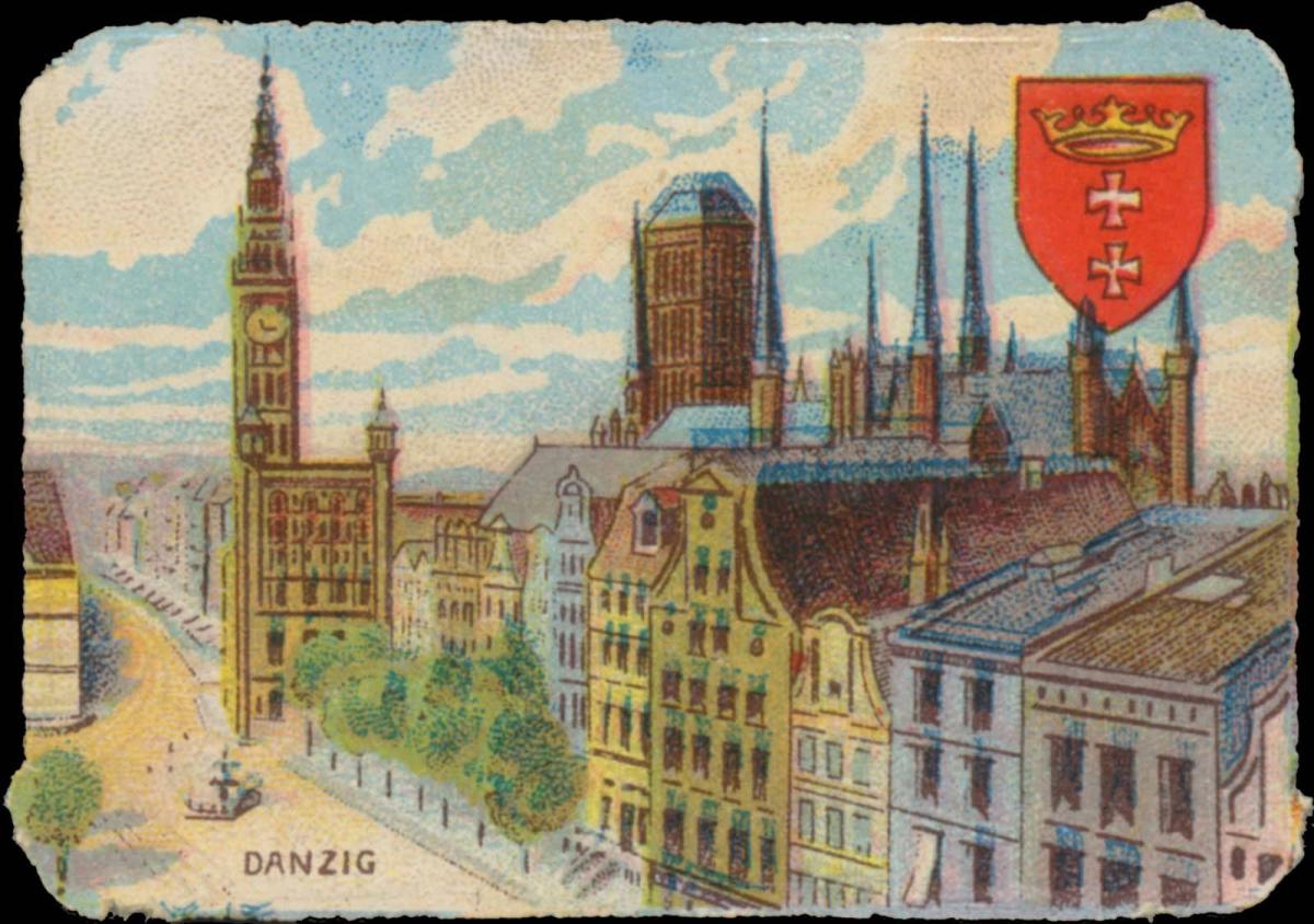 Danzig Nr. W0417356 - oldthing: Siegel- & Reklamemarken