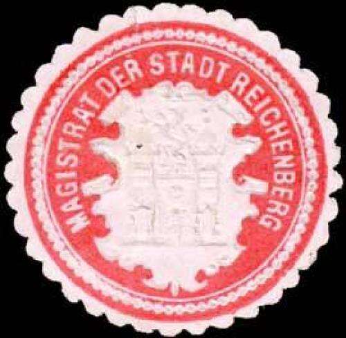 Magistrat der Stadt Reichenberg Nr. W0317716 - oldthing: Siegel ...