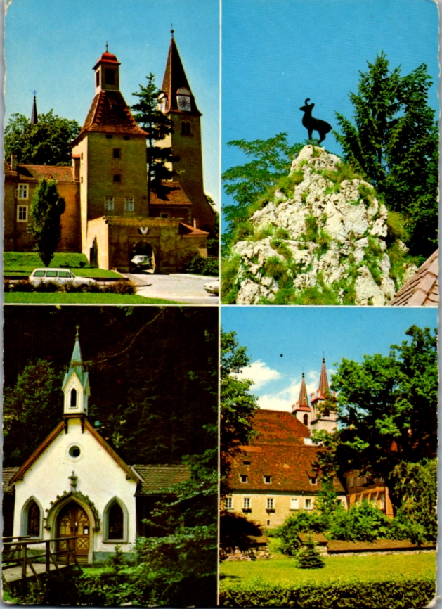 4861 - Steiermark , Leoben Göss , Stift Göss , Gösser Gams ...