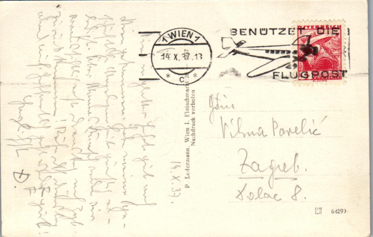 36369 - Wien - Wien II , Neue Reichsbrücke , Eröffnet am 10. Okt. 1937 ...