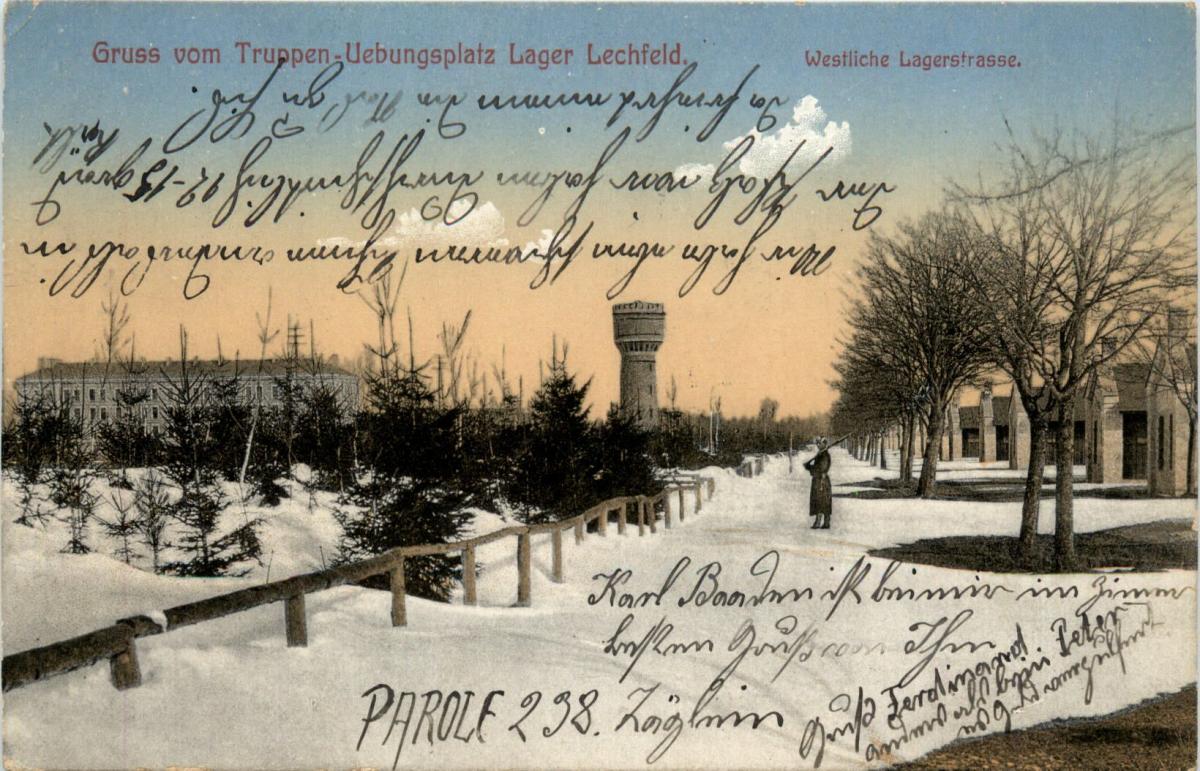 Lager Lechfeld, Grüsse.. | Ansichtskarten günstig