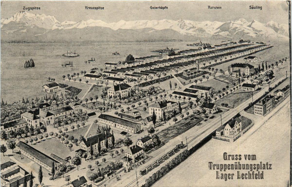 Lager-Lechfeld, Grüsse, Truppenübungsplatz -358040 Nr. 358040 ...