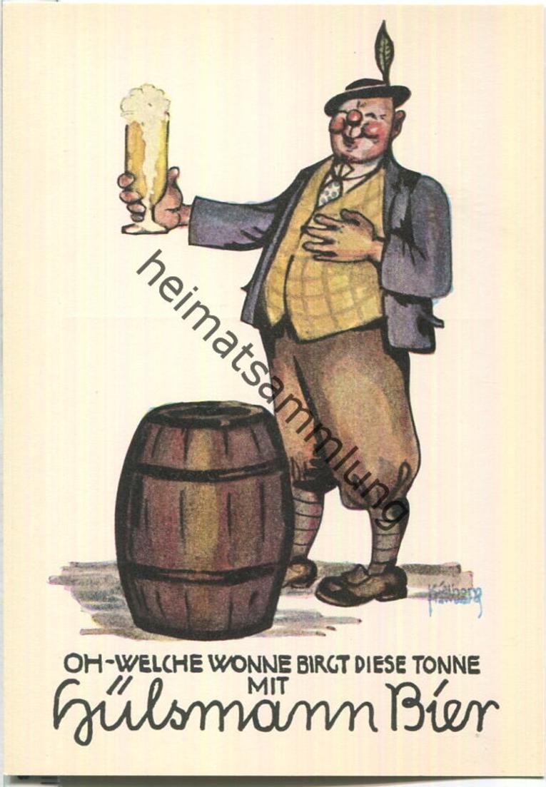 Hülsmann Bier signiert Kielhorn.. | Ansichtskarten günstig