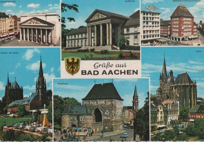 Postkarten aus Aachen in Deutschland - alte Ansichtskarten kaufen ...