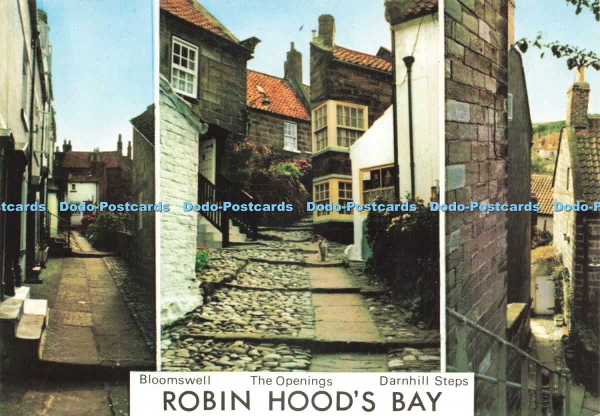 D241238 Robin Hood Bay Bloomswell.. | Ansichtskarten günstig