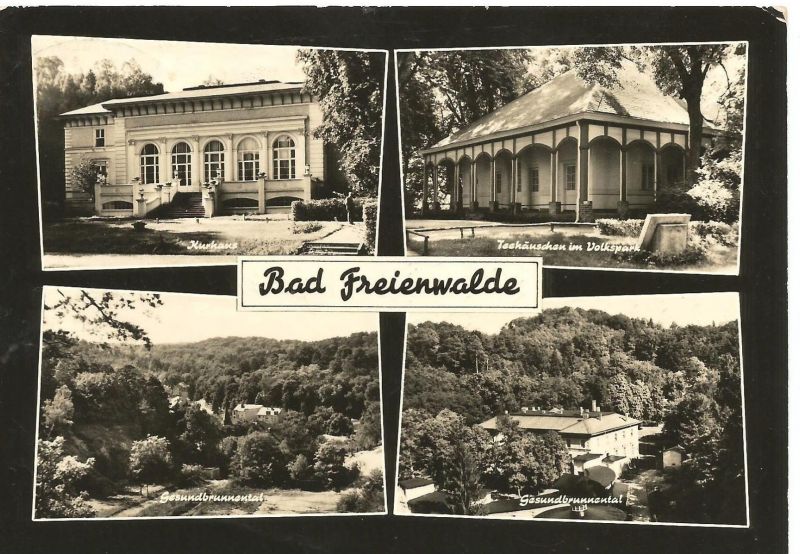 Bad Freienwalde v. 1964 4 Ansichten (50661) Nr. 474686628 - oldthing ...