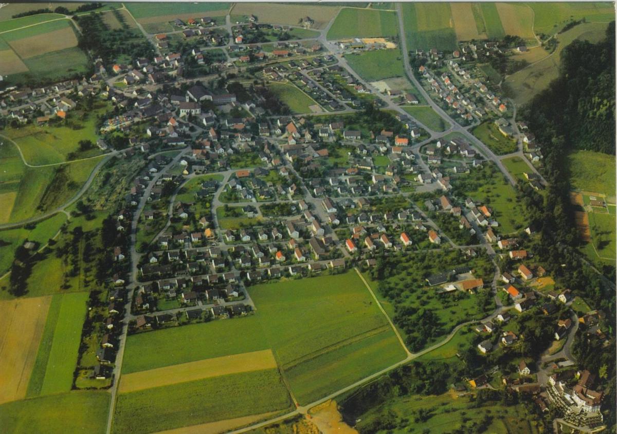 Dietenheim-Brandenburg v. 1974 Dorfansicht mit dem Kloster ...