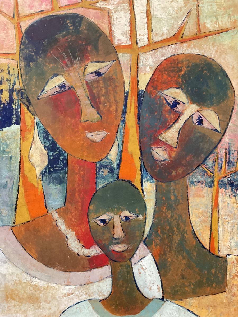 Muraina Oyelami Gemälde 2004 / Muraina.. | Malerei günstig