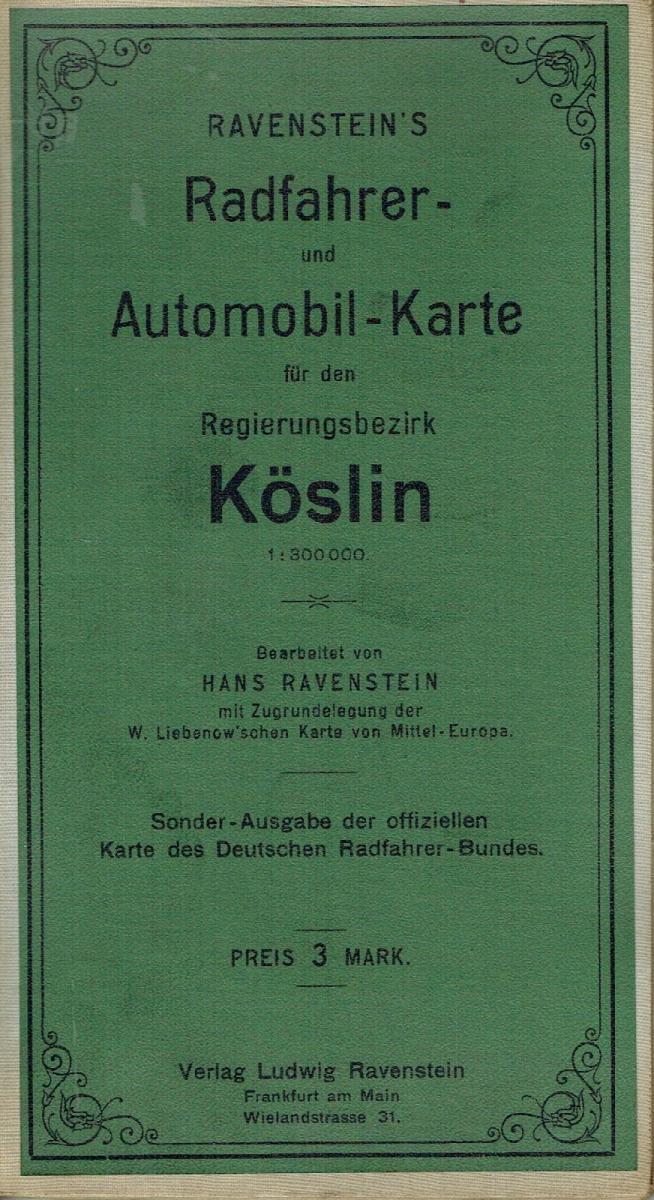 Ravenstein's Radfahrer- und Automobil-Karte für den Regierungsbezirk ...