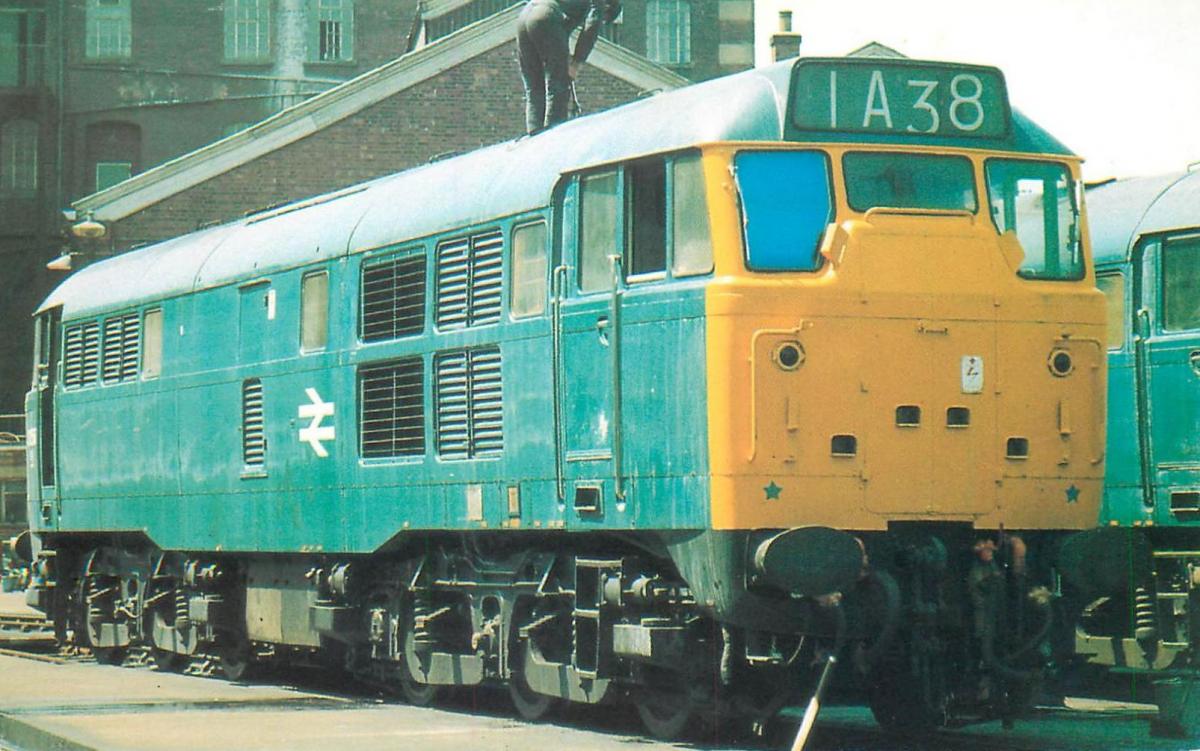 Railway train locomotive Class 31.. | Ansichtskarten günstig