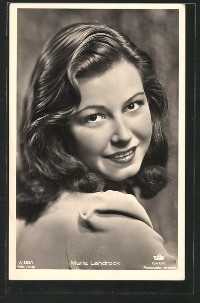 Ak Porträt Sängerin Maria Markan Nr. 10400356 - oldthing ...