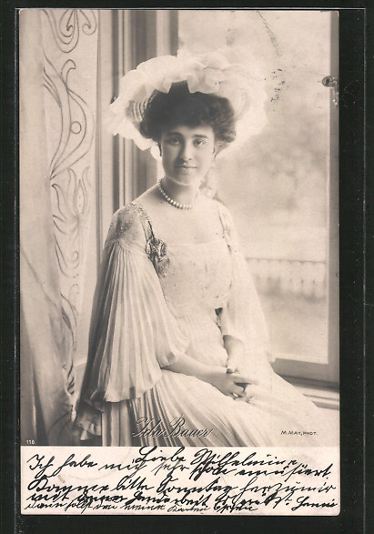 AK Portrait der Schauspielerin Ida Bauer Nr. 6724852 - oldthing ...