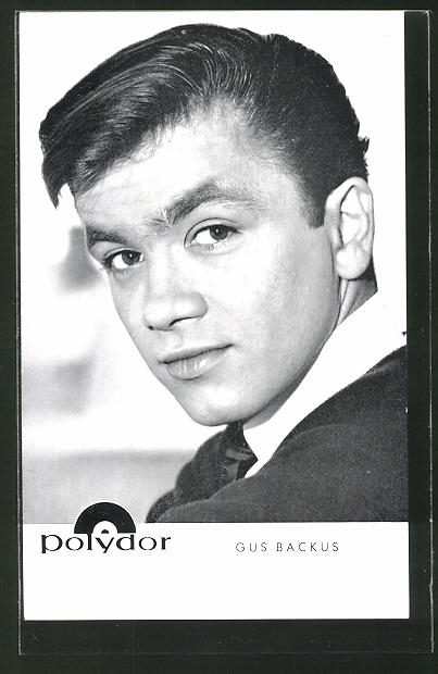 AK Musiker Gus Backus mit Sohn Tim posierend Nr. 7706085 - oldthing ...