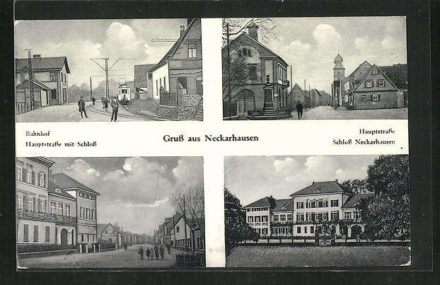 Postkarten aus Edingen-Neckarhausen in Deutschland - alte ...