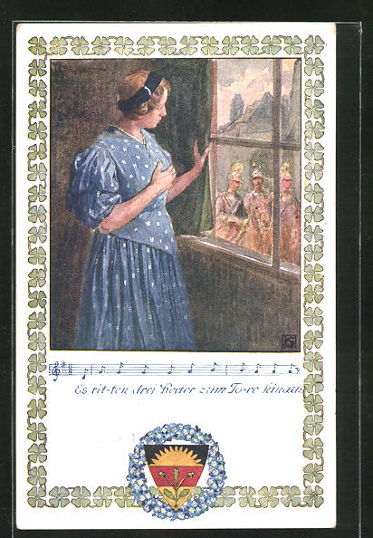 Künstler AK Karl Friedrich Gsur.. | Ansichtskarten günstig