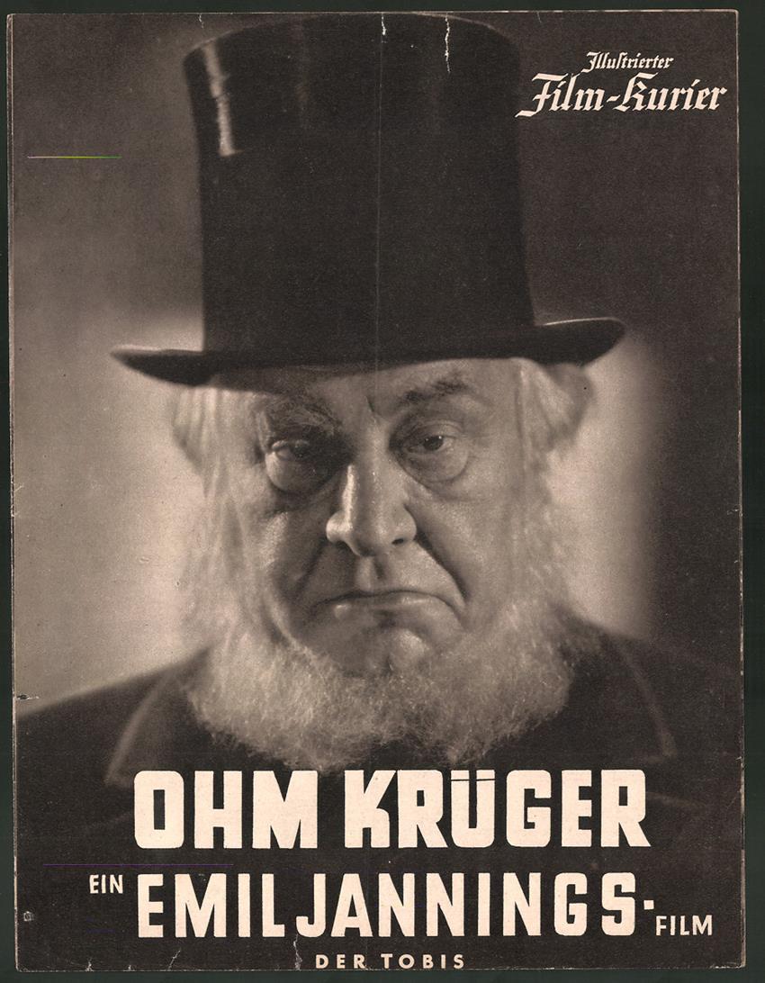 Filmprogramm IFK Nr. 3196, Ohm Krüger, Emil... | oldhting.de