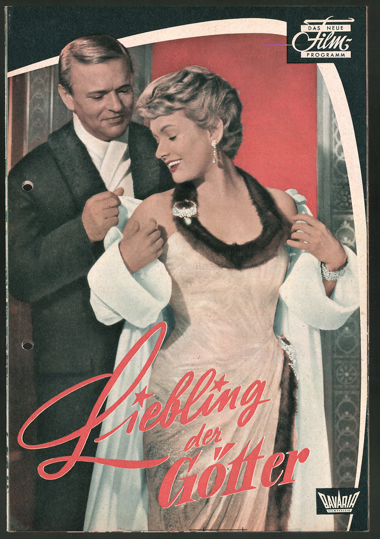 Filmprogramm DNF, Liebling der Götter, Harry Meyen, Willy Fritsch, Elsa ...