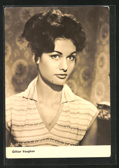 AK Schauspielerin Gillian Vaughan lächelnd Nr. 10519878 - oldthing ...